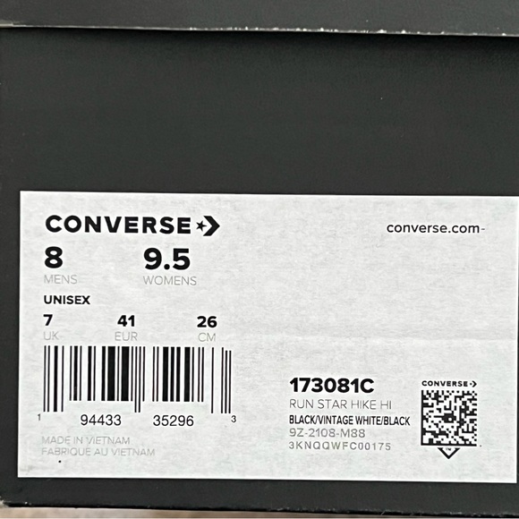 Converse | Shoes | Converse Run Star Hike Platform Leather Hi Top ...